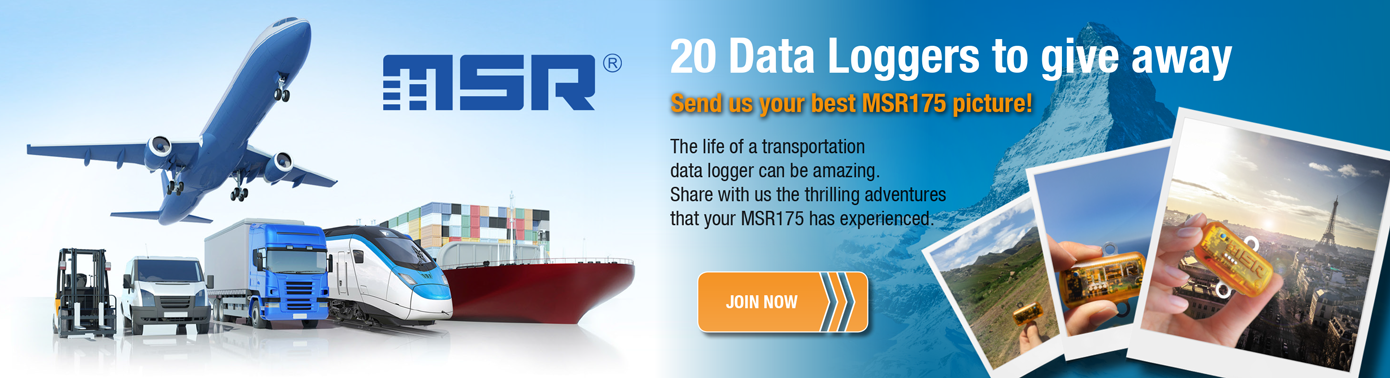 MSR ShockViewer data logger software for transportation monitoring